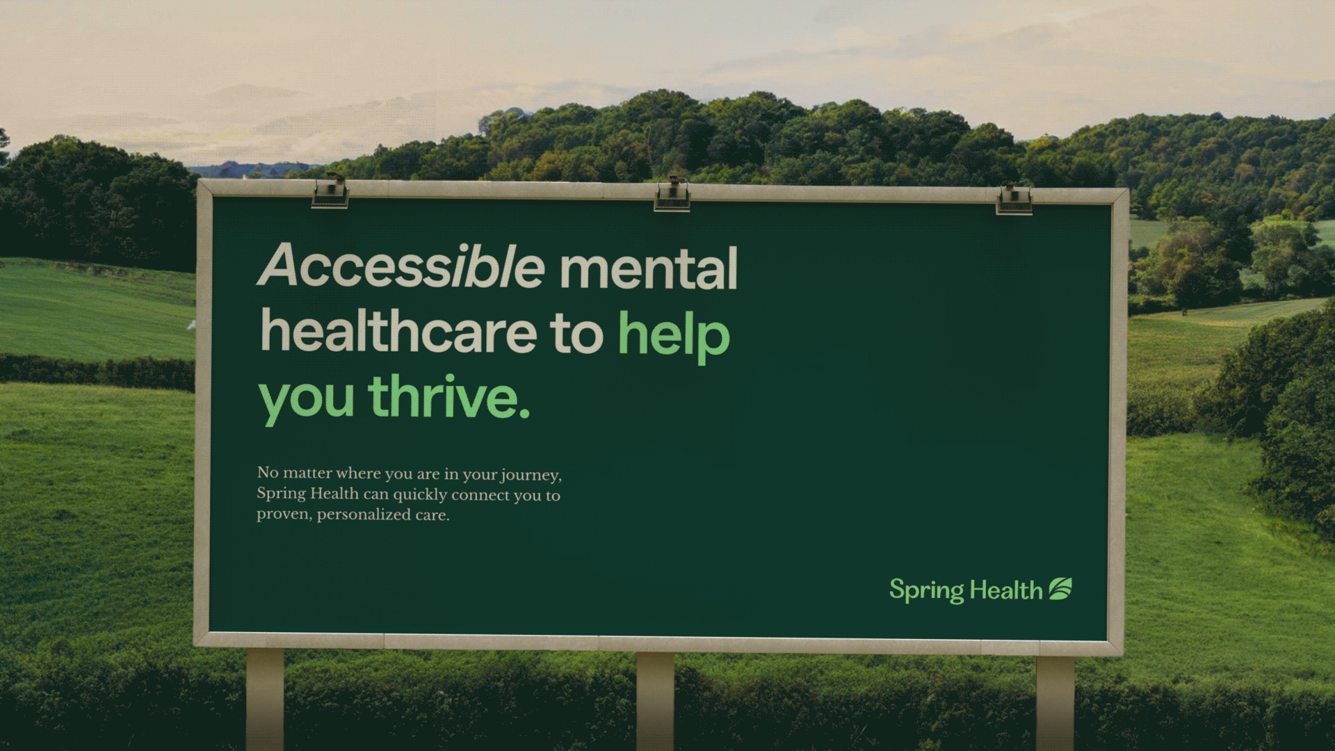 Dalton Maag | Portfolio: Logo Refinement: Spring Health